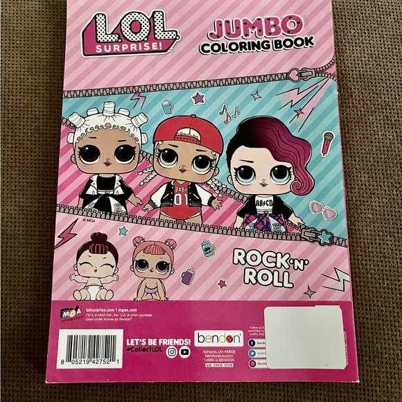 L.O.L. Surprise! | Accessories | Lol Surprise Coloring Book Sticker ...